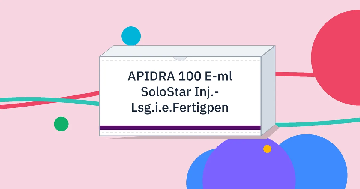 Symbolbild: Packung mit der Aufschrift APIDRA 100 E-ml SoloStar Inj.-Lsg.i.e.Fertigpen (PZN 05387699) – Verfügbarkeit und Bezug in Apotheken in Frankfurt am Main