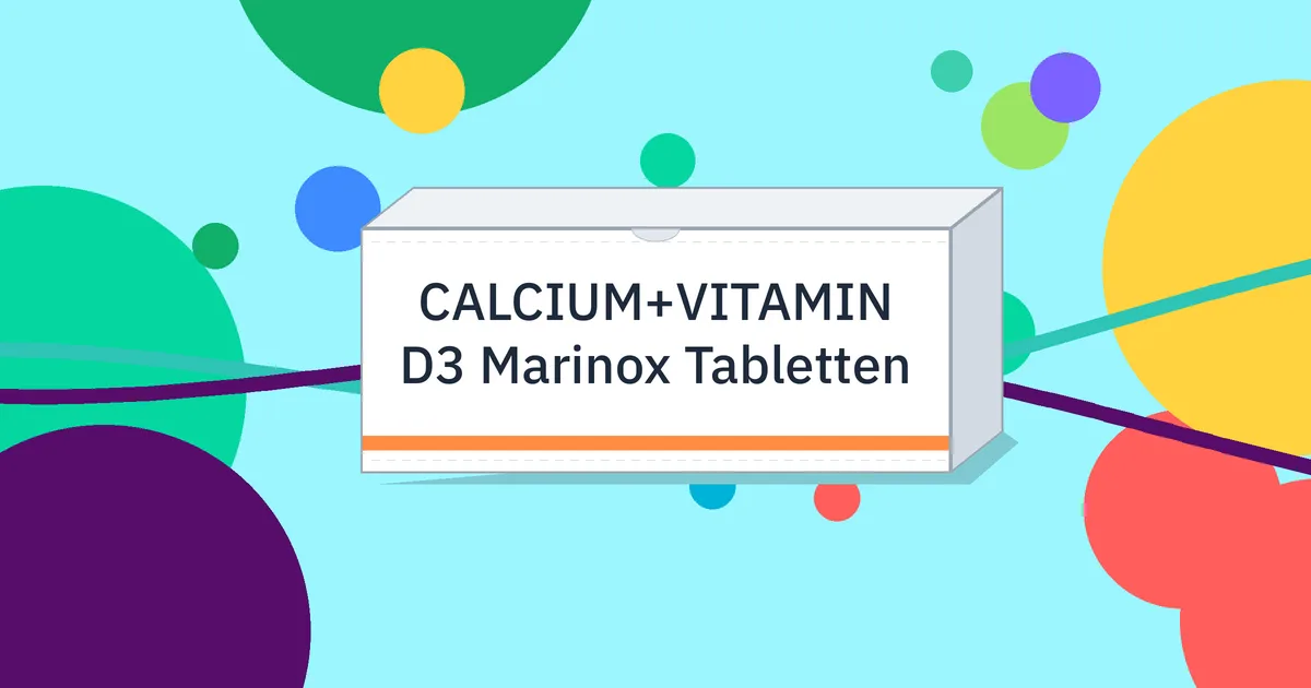 Symbolbild: Packung mit der Aufschrift CALCIUM+VITAMIN D3 Marinox Tabletten (PZN 10225639) – Verfügbarkeit und Bezug in Apotheken in Frankfurt am Main