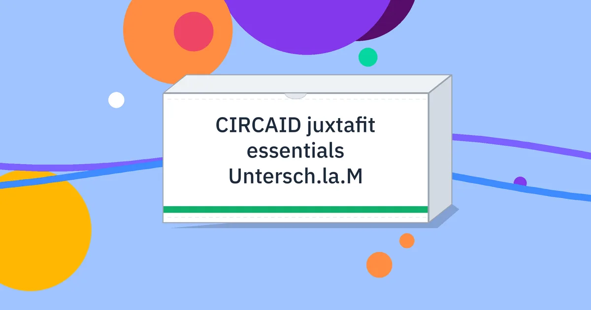 Symbolbild: Packung mit der Aufschrift CIRCAID juxtafit essentials Untersch.la.M (PZN 17939187) – Verfügbarkeit und Bezug in Apotheken in Frankfurt am Main