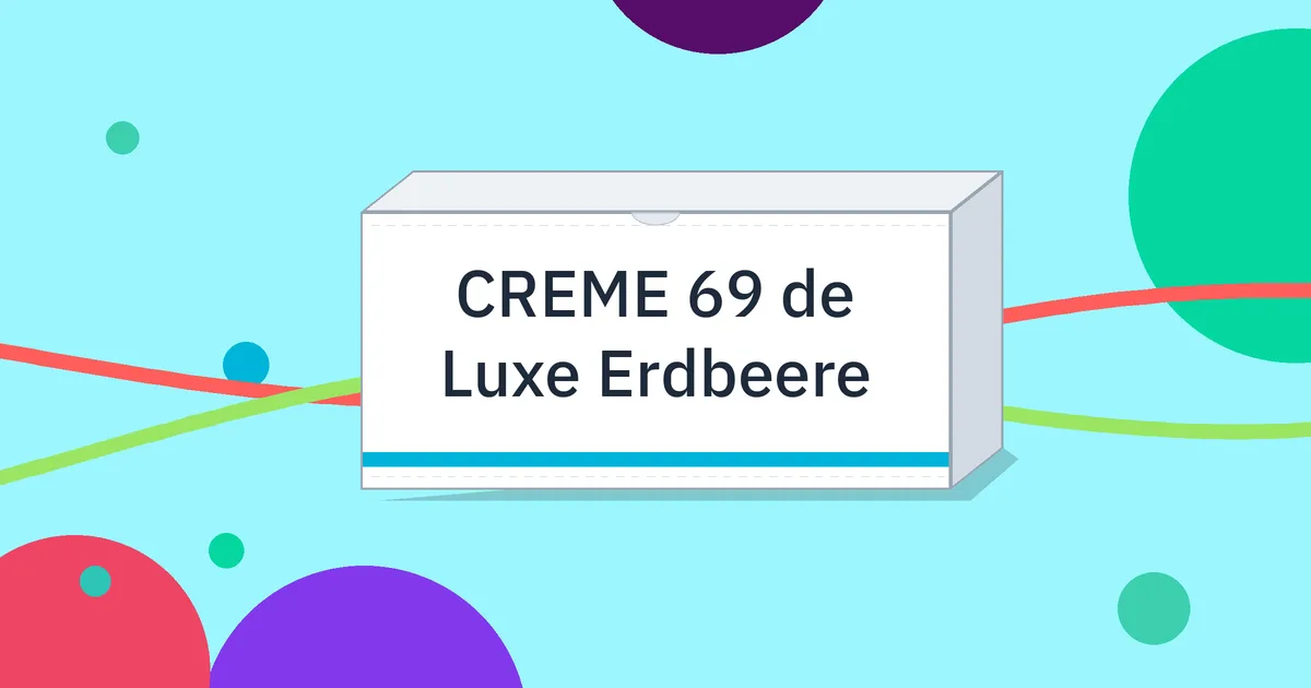 Symbolbild: Packung mit der Aufschrift CREME 69 de Luxe Erdbeere (PZN 13170175) – Verfügbarkeit und Bezug in Apotheken in Frankfurt am Main