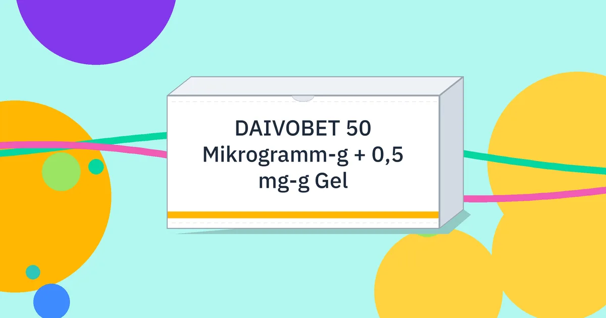Symbolbild: Packung mit der Aufschrift DAIVOBET 50 Mikrogramm-g + 0,5 mg-g Gel (PZN 10147069) – Verfügbarkeit und Bezug in Apotheken in Frankfurt am Main