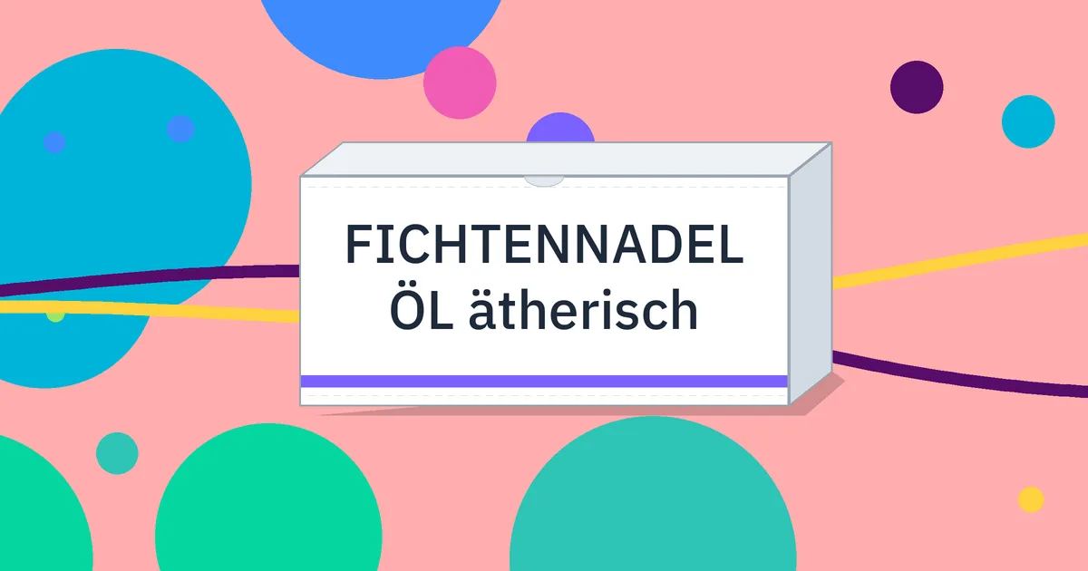 Symbolbild: Packung mit der Aufschrift FICHTENNADEL ÖL ätherisch (PZN 01539043) – Verfügbarkeit und Bezug in Apotheken in Frankfurt am Main