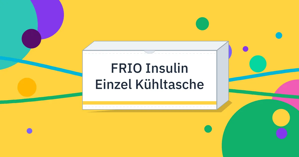 Symbolbild: Packung mit der Aufschrift FRIO Insulin Einzel Kühltasche (PZN 03391805) – Verfügbarkeit und Bezug in Apotheken in Frankfurt am Main