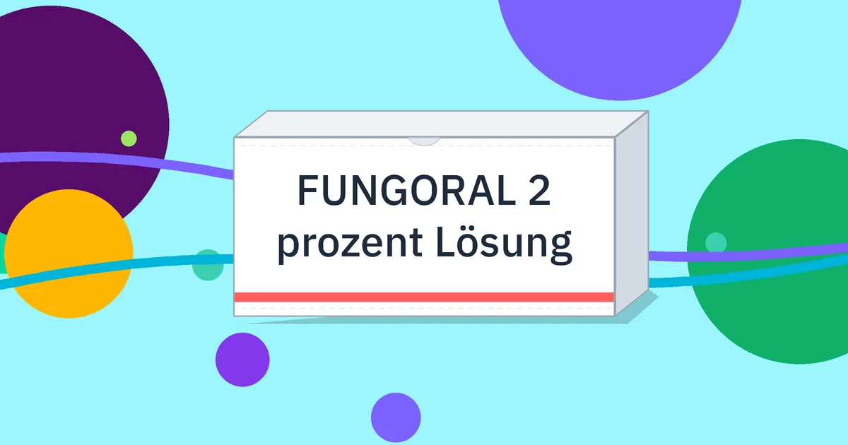 Symbolbild: Packung mit der Aufschrift FUNGORAL 2 prozent Lösung (PZN 07288300) – Verfügbarkeit und Bezug in Apotheken in Frankfurt am Main