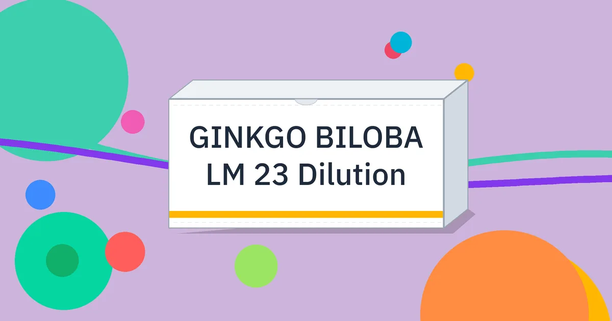 Symbolbild: Packung mit der Aufschrift GINKGO BILOBA LM 23 Dilution (PZN 12878191) – Verfügbarkeit und Bezug in Apotheken in Frankfurt am Main