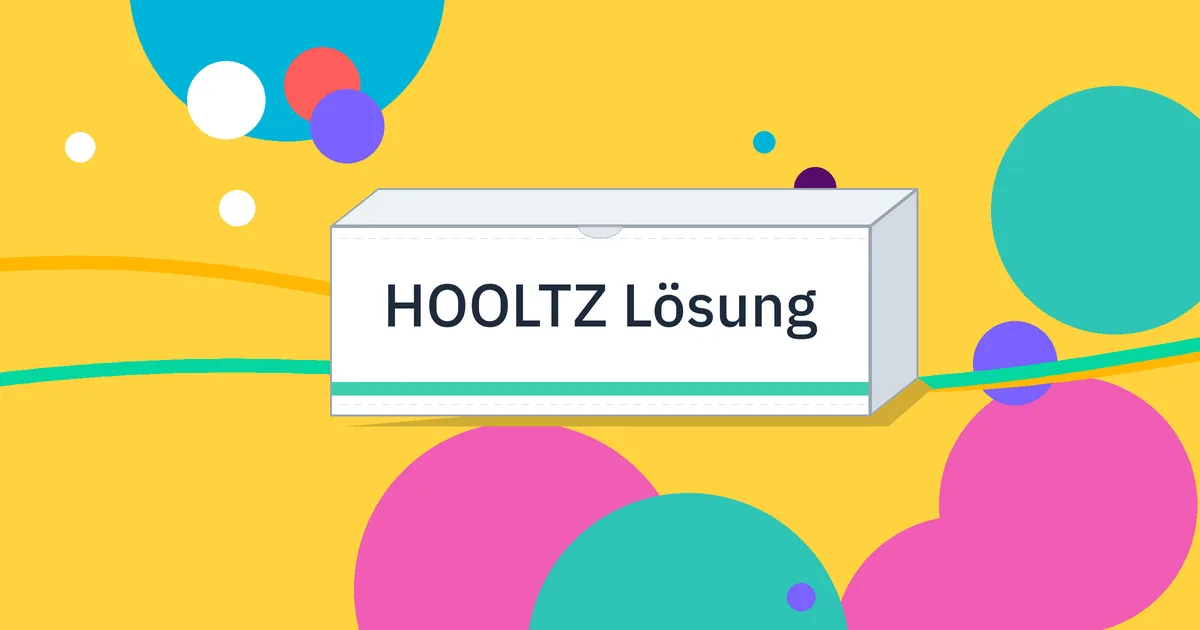 Symbolbild: Packung mit der Aufschrift HOOLTZ Lösung (PZN 04982833) – Verfügbarkeit und Bezug in Apotheken in Frankfurt am Main