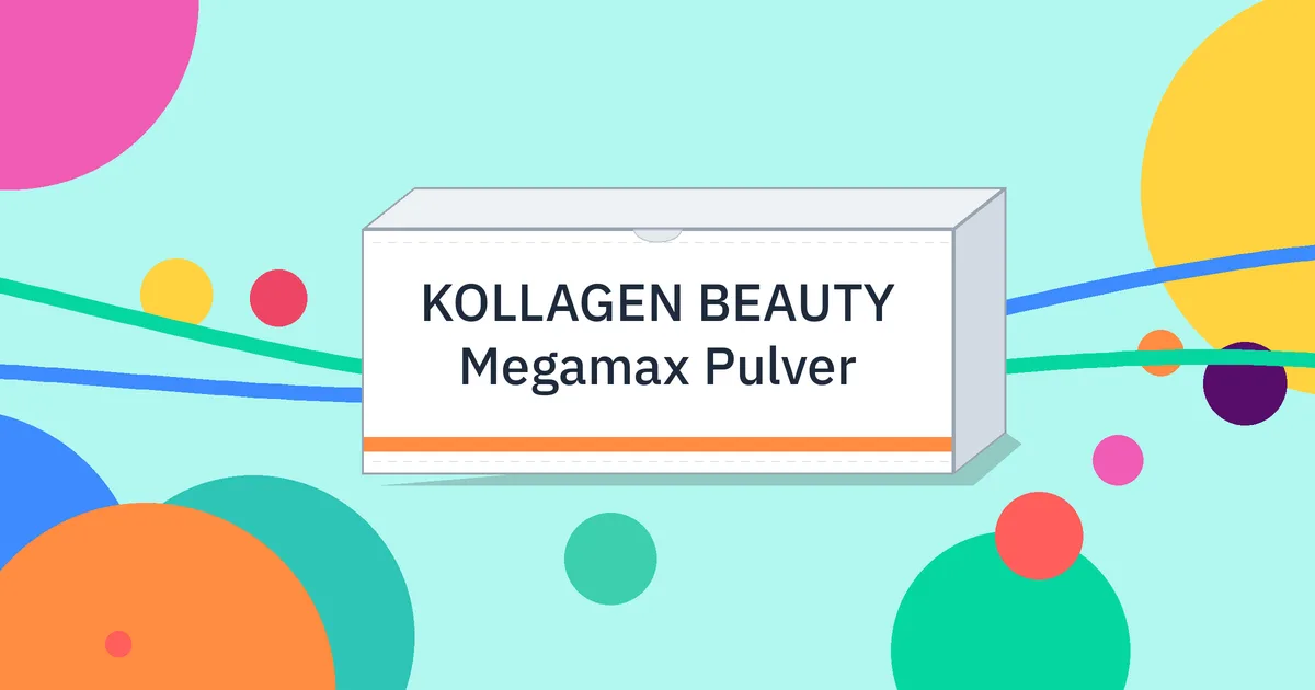 Symbolbild: Packung mit der Aufschrift KOLLAGEN BEAUTY Megamax Pulver (PZN 16239370) – Verfügbarkeit und Bezug in Apotheken in Frankfurt am Main
