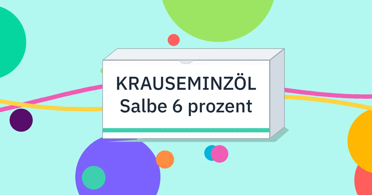 Symbolbild: Packung mit der Aufschrift KRAUSEMINZÖL Salbe 6 prozent (PZN 16673758) – Verfügbarkeit und Bezug in Apotheken in Frankfurt am Main