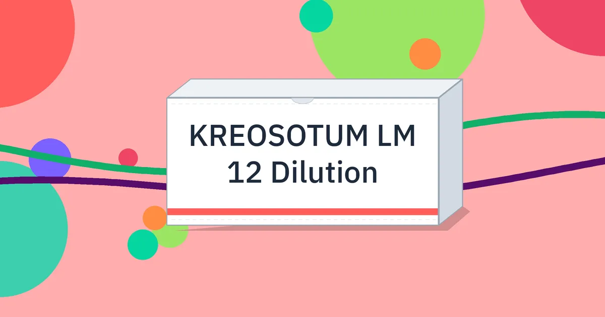 Symbolbild: Packung mit der Aufschrift KREOSOTUM LM 12 Dilution (PZN 02602559) – Verfügbarkeit und Bezug in Apotheken in Frankfurt am Main