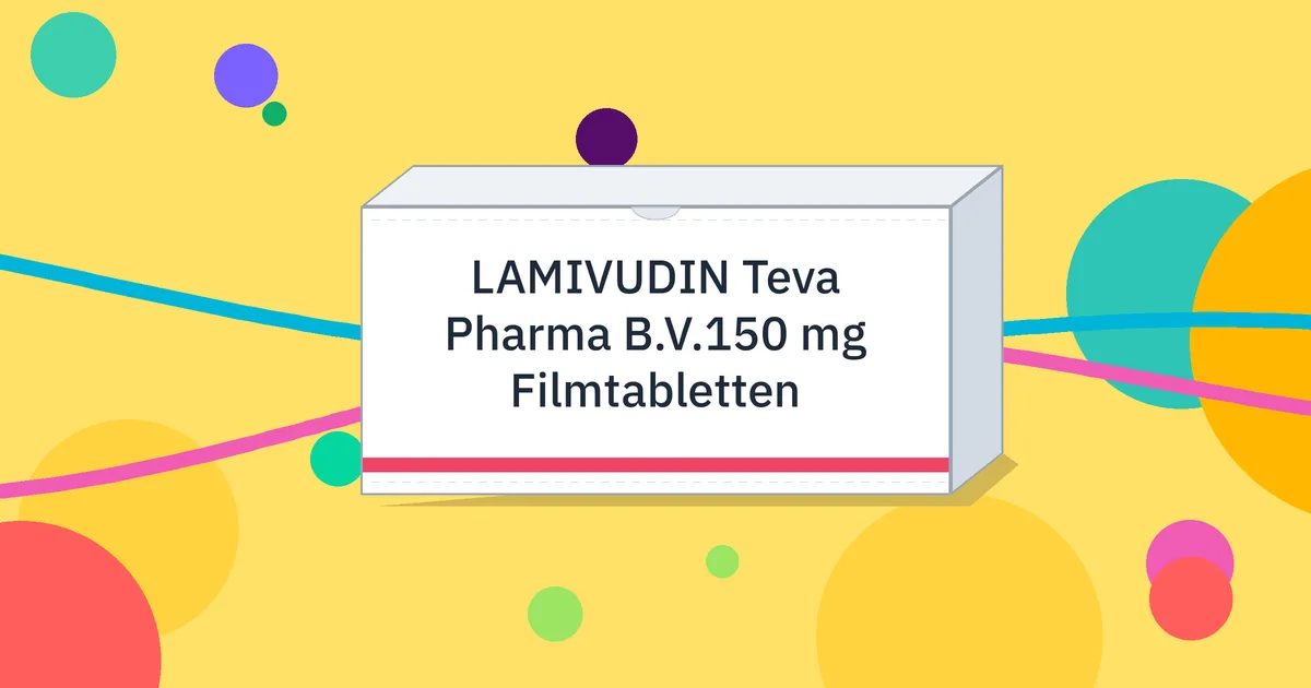 Symbolbild: Packung mit der Aufschrift LAMIVUDIN Teva Pharma B.V.150 mg Filmtabletten (PZN 11297782) – Verfügbarkeit und Bezug in Apotheken in Frankfurt am Main