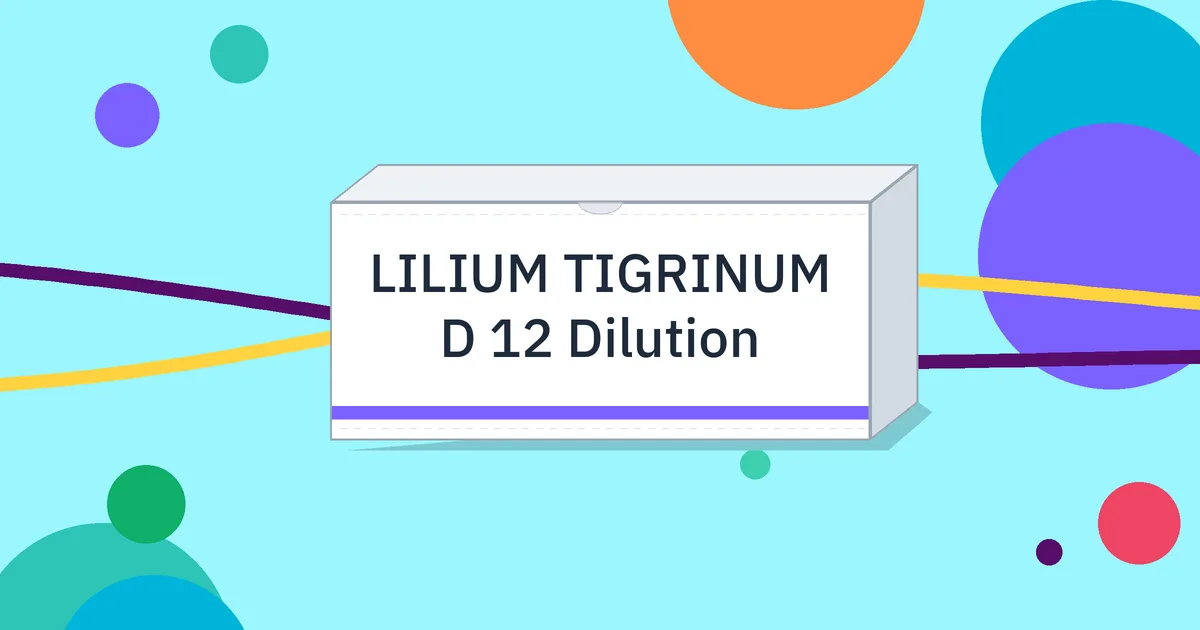 Symbolbild: Packung mit der Aufschrift LILIUM TIGRINUM D 12 Dilution (PZN 02616900) – Verfügbarkeit und Bezug in Apotheken in Frankfurt am Main