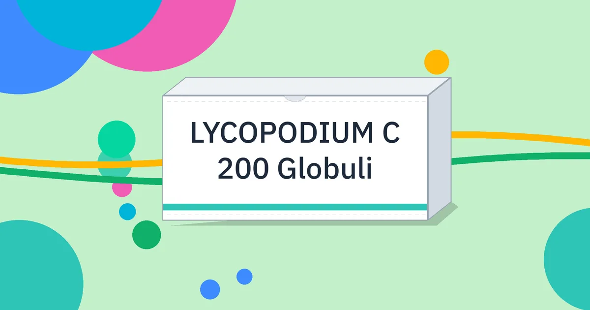 Symbolbild: Packung mit der Aufschrift LYCOPODIUM C 200 Globuli (PZN 02926552) – Verfügbarkeit und Bezug in Apotheken in Frankfurt am Main