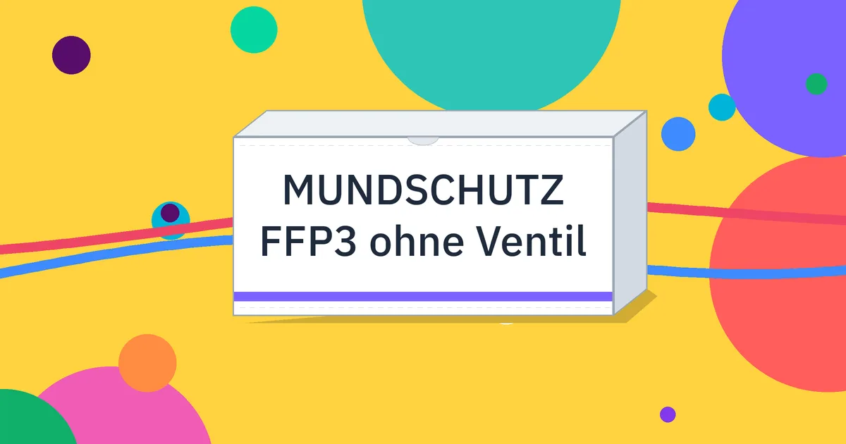 Symbolbild: Packung mit der Aufschrift MUNDSCHUTZ FFP3 ohne Ventil (PZN 00215114) – Verfügbarkeit und Bezug in Apotheken in Frankfurt am Main