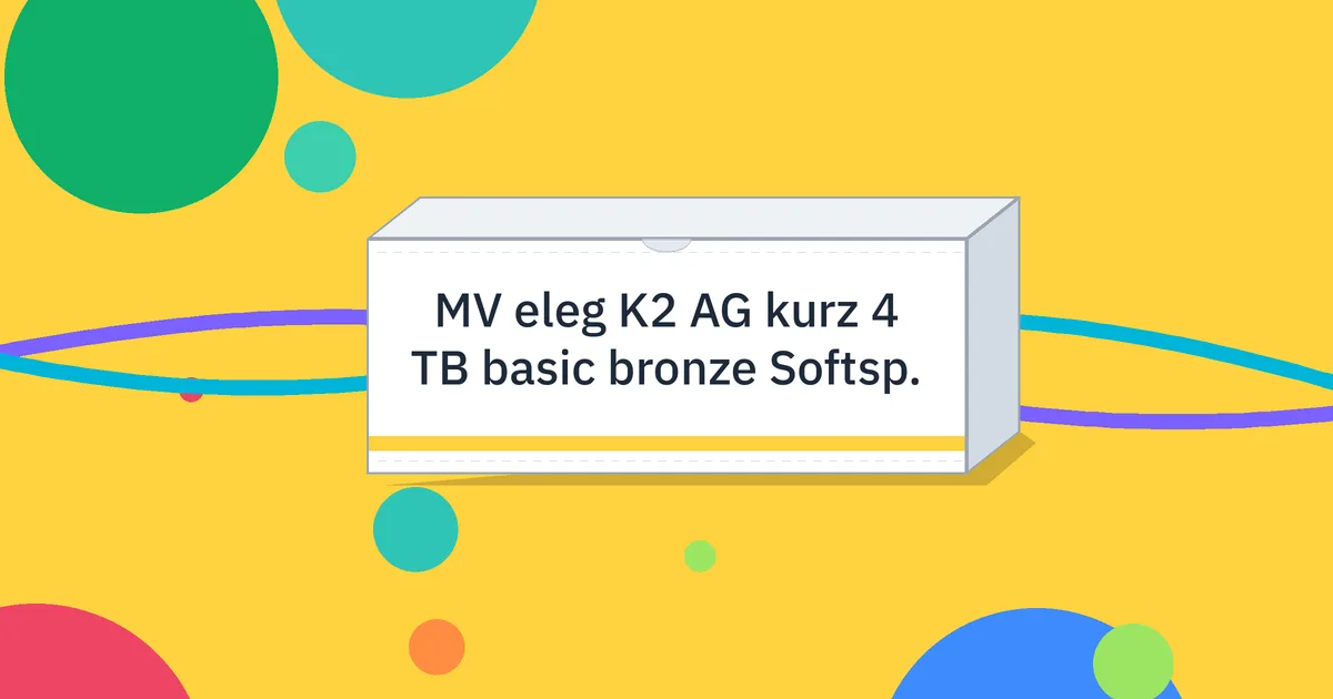 Symbolbild: Packung mit der Aufschrift MV eleg K2 AG kurz 4 TB basic bronze Softsp. (PZN 14717919) – Verfügbarkeit und Bezug in Apotheken in Frankfurt am Main