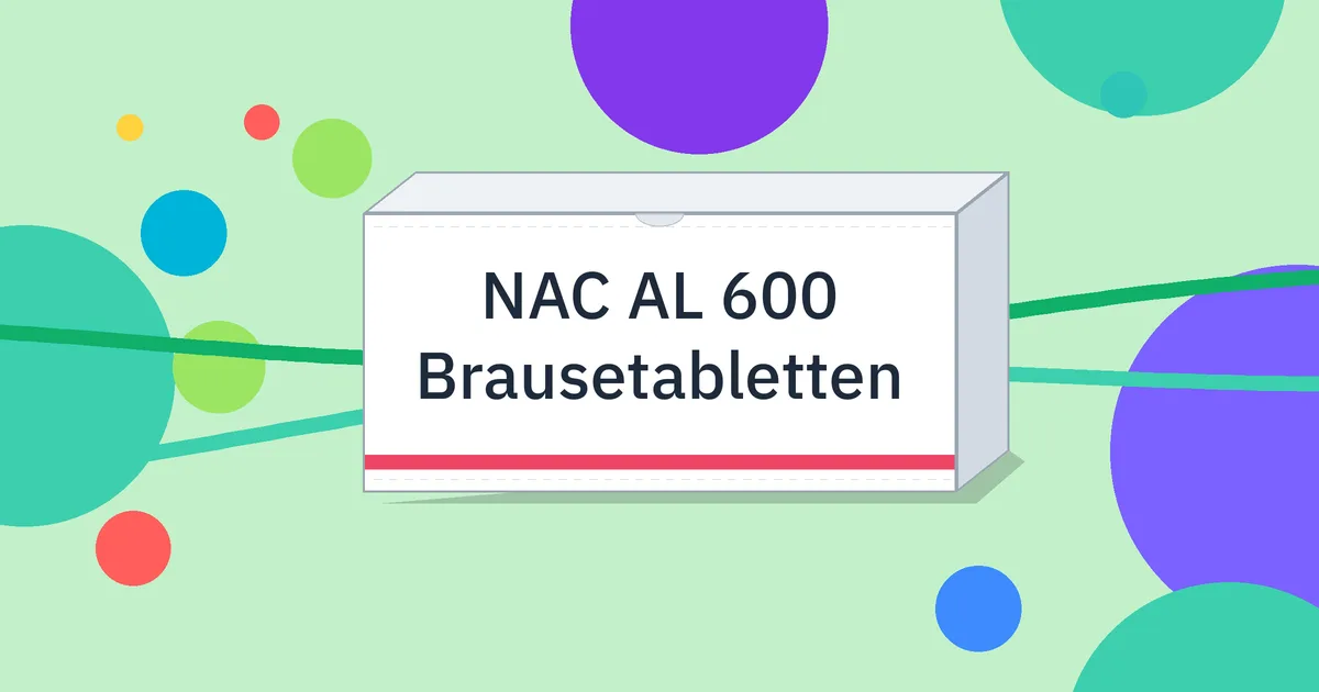 Symbolbild: Packung mit der Aufschrift NAC AL 600 Brausetabletten (PZN 09276241) – Verfügbarkeit und Bezug in Apotheken in Frankfurt am Main