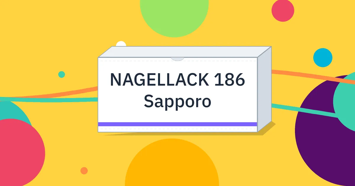Symbolbild: Packung mit der Aufschrift NAGELLACK 186 Sapporo (PZN 10850308) – Verfügbarkeit und Bezug in Apotheken in Frankfurt am Main