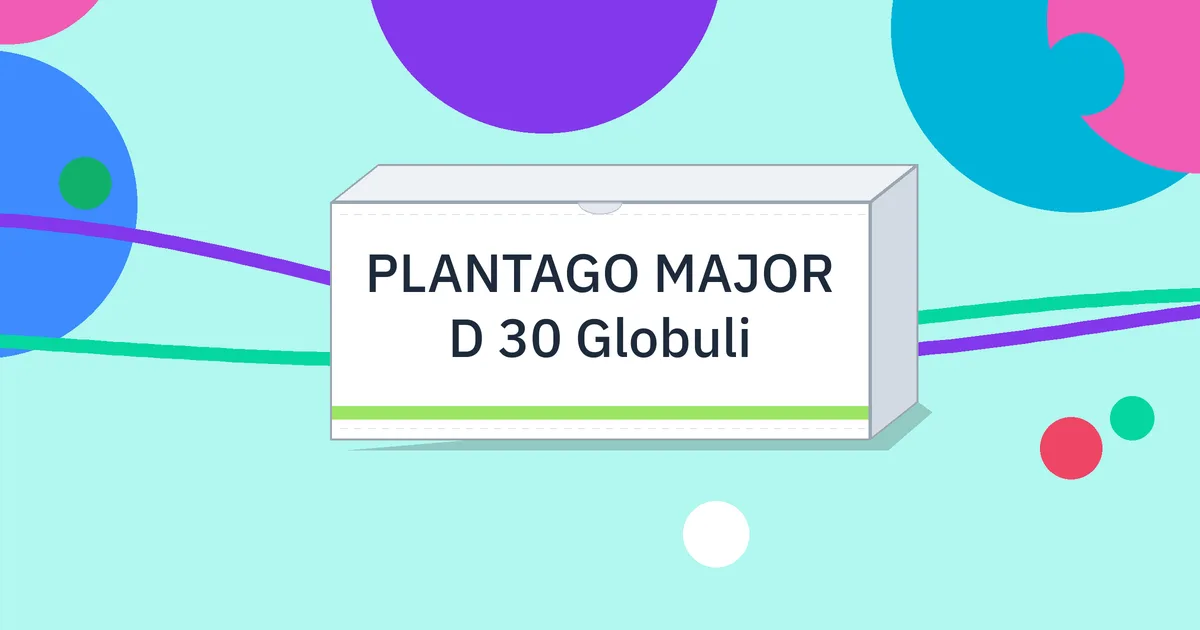 Symbolbild: Packung mit der Aufschrift PLANTAGO MAJOR D 30 Globuli (PZN 07177457) – Verfügbarkeit und Bezug in Apotheken in Frankfurt am Main