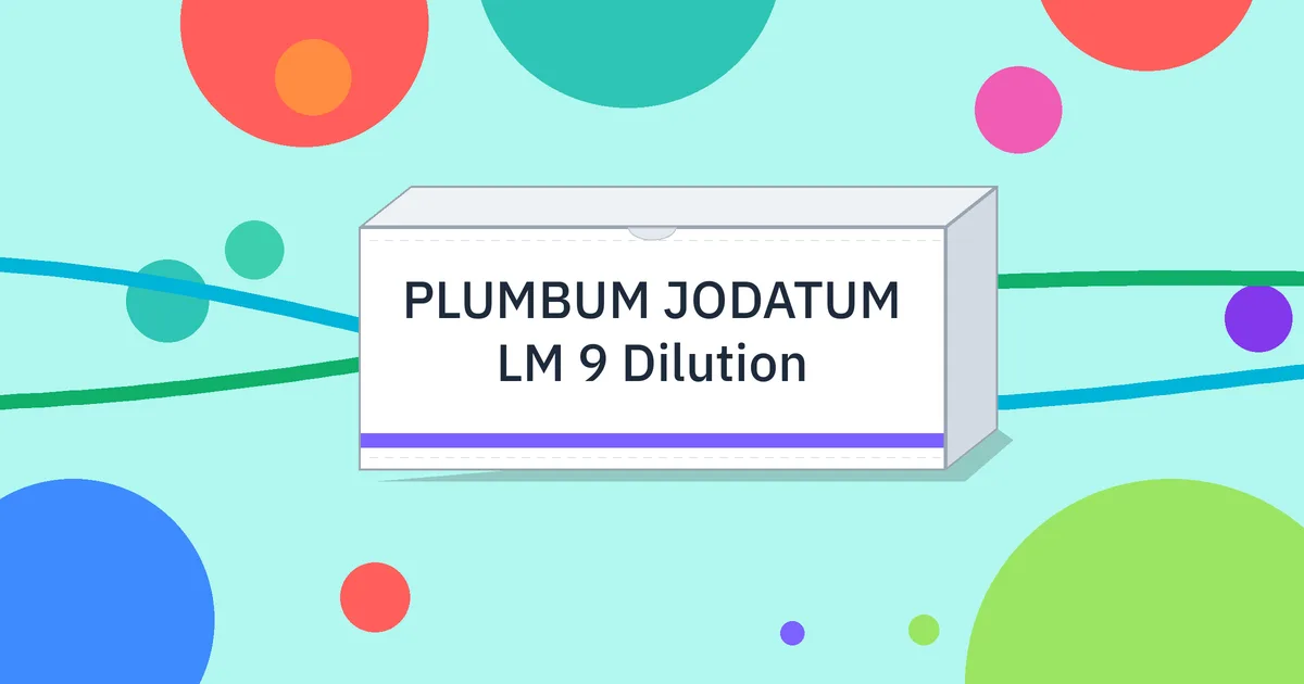 Symbolbild: Packung mit der Aufschrift PLUMBUM JODATUM LM 9 Dilution (PZN 13040662) – Verfügbarkeit und Bezug in Apotheken in Frankfurt am Main