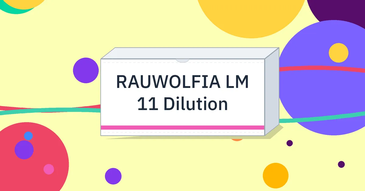 Symbolbild: Packung mit der Aufschrift RAUWOLFIA LM 11 Dilution (PZN 13046618) – Verfügbarkeit und Bezug in Apotheken in Frankfurt am Main