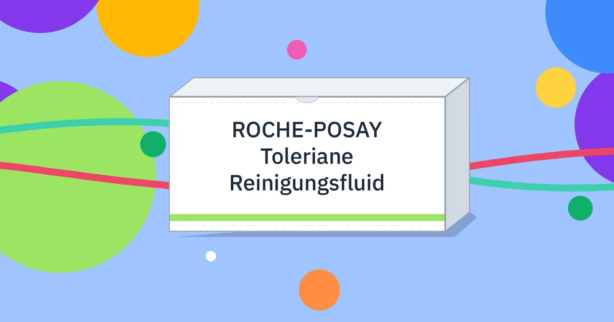 Symbolbild: Packung mit der Aufschrift ROCHE-POSAY Toleriane Reinigungsfluid (PZN 10343327) – Verfügbarkeit und Bezug in Apotheken in Frankfurt am Main