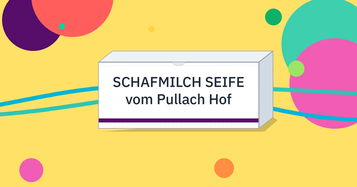 Symbolbild: Packung mit der Aufschrift SCHAFMILCH SEIFE vom Pullach Hof (PZN 20420891) – Verfügbarkeit und Bezug in Apotheken in Frankfurt am Main
