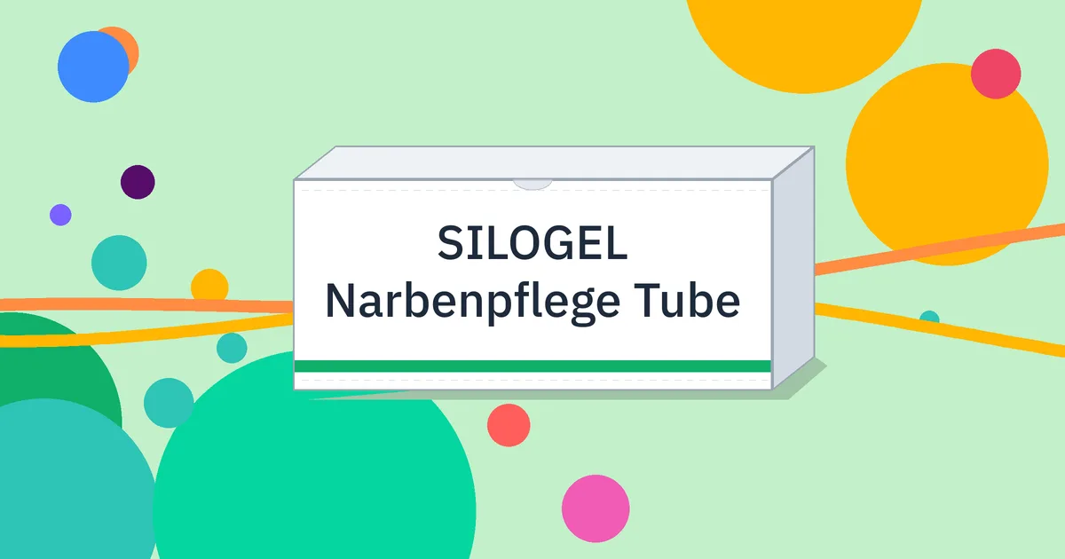 Symbolbild: Packung mit der Aufschrift SILOGEL Narbenpflege Tube (PZN 20322993) – Verfügbarkeit und Bezug in Apotheken in Frankfurt am Main