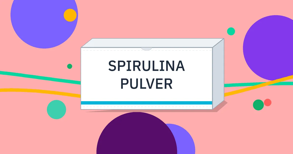 Symbolbild: Packung mit der Aufschrift SPIRULINA PULVER (PZN 11305607) – Verfügbarkeit und Bezug in Apotheken in Frankfurt am Main