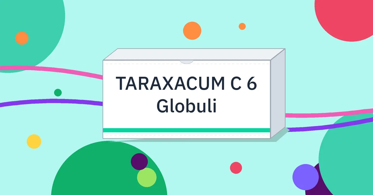 Symbolbild: Packung mit der Aufschrift TARAXACUM C 6 Globuli (PZN 19716066) – Verfügbarkeit und Bezug in Apotheken in Frankfurt am Main