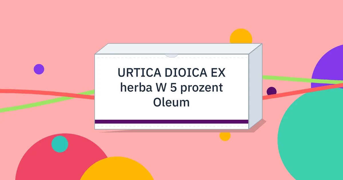 Symbolbild: Packung mit der Aufschrift URTICA DIOICA EX herba W 5 prozent Oleum (PZN 02088878) – Verfügbarkeit und Bezug in Apotheken in Frankfurt am Main