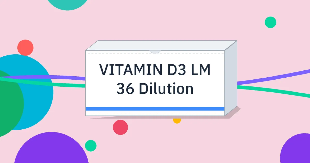 Symbolbild: Packung mit der Aufschrift VITAMIN D3 LM 36 Dilution (PZN 13279191) – Verfügbarkeit und Bezug in Apotheken in Frankfurt am Main