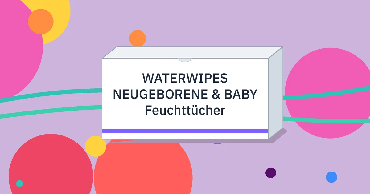 Symbolbild: Packung mit der Aufschrift WATERWIPES NEUGEBORENE & BABY Feuchttücher (PZN 20059219) – Verfügbarkeit und Bezug in Apotheken in Frankfurt am Main