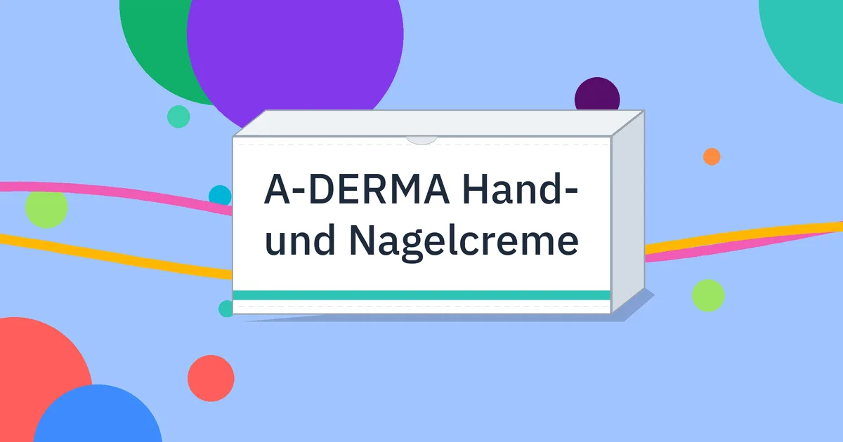 Symbolbild: Packung mit der Aufschrift A-DERMA Hand- und Nagelcreme (PZN 17923950) – Verfügbarkeit und Bezug in Apotheken in Frankfurt am Main