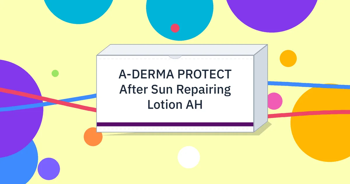 Symbolbild: Packung mit der Aufschrift A-DERMA PROTECT After Sun Repairing Lotion AH (PZN 16320155) – Verfügbarkeit und Bezug in Apotheken in Frankfurt am Main