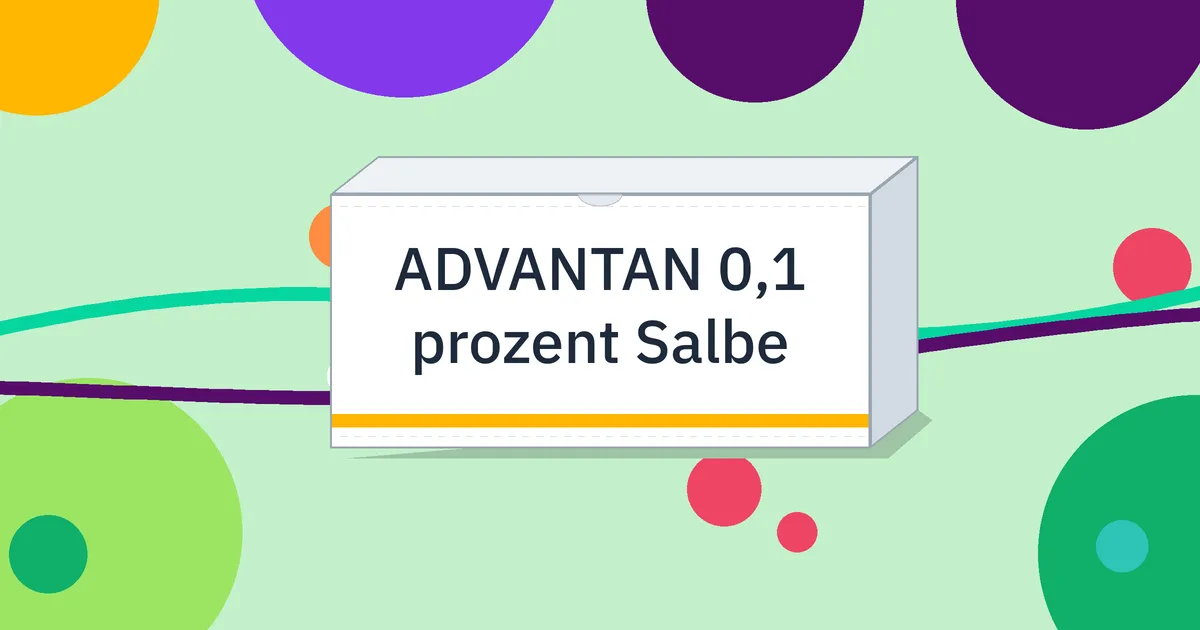 Symbolbild: Packung mit der Aufschrift ADVANTAN 0,1 prozent Salbe (PZN 03113911) – Verfügbarkeit und Bezug in Apotheken in Frankfurt am Main