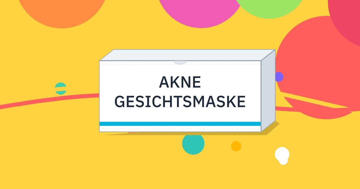 Symbolbild: Packung mit der Aufschrift AKNE GESICHTSMASKE (PZN 01399955) – Verfügbarkeit und Bezug in Apotheken in Frankfurt am Main