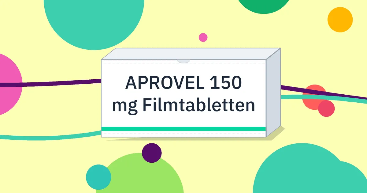 Symbolbild: Packung mit der Aufschrift APROVEL 150 mg Filmtabletten (PZN 00145649) – Verfügbarkeit und Bezug in Apotheken in Frankfurt am Main