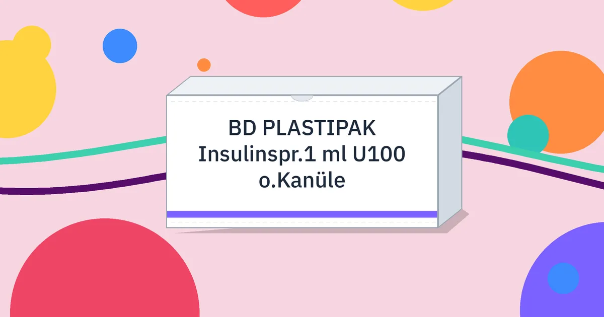 Symbolbild: Packung mit der Aufschrift BD PLASTIPAK Insulinspr.1 ml U100 o.Kanüle (PZN 19194277) – Verfügbarkeit und Bezug in Apotheken in Frankfurt am Main
