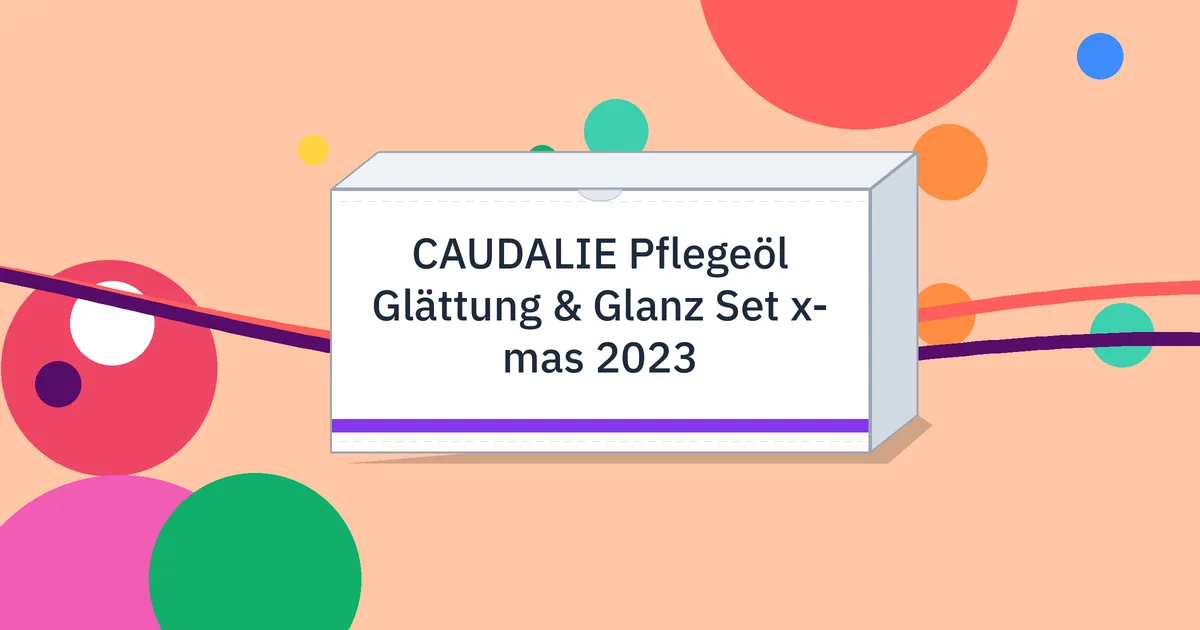 Symbolbild: Packung mit der Aufschrift CAUDALIE Pflegeöl Glättung & Glanz Set x-mas 2023 (PZN 18773375) – Verfügbarkeit und Bezug in Apotheken in Frankfurt am Main