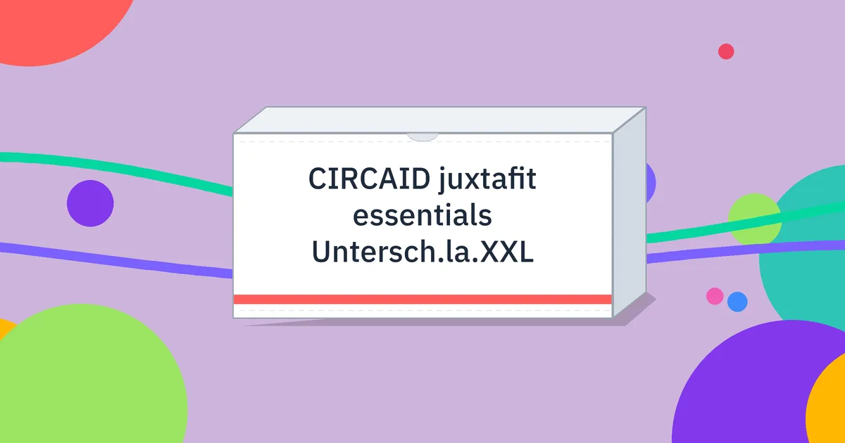 Symbolbild: Packung mit der Aufschrift CIRCAID juxtafit essentials Untersch.la.XXL (PZN 17939230) – Verfügbarkeit und Bezug in Apotheken in Frankfurt am Main