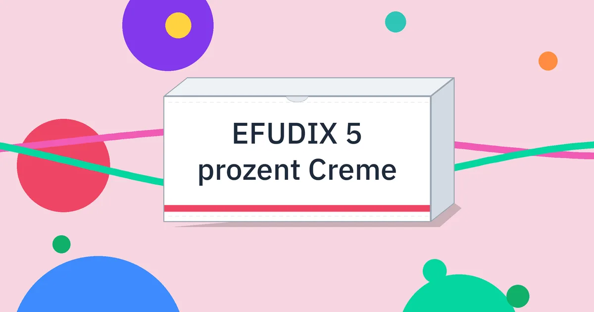 Symbolbild: Packung mit der Aufschrift EFUDIX 5 prozent Creme (PZN 18272822) – Verfügbarkeit und Bezug in Apotheken in Frankfurt am Main