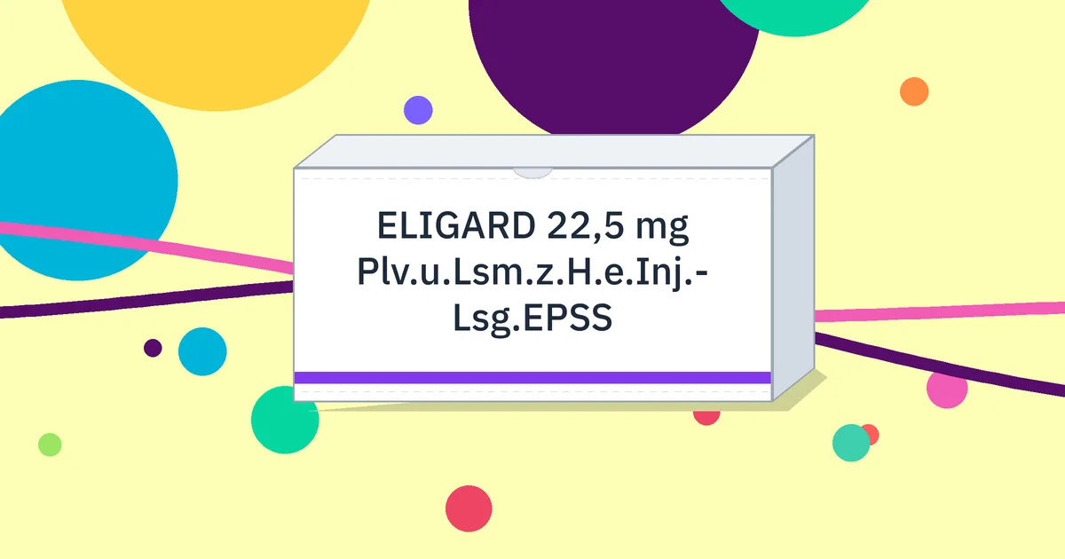 Symbolbild: Packung mit der Aufschrift ELIGARD 22,5 mg Plv.u.Lsm.z.H.e.Inj.-Lsg.EPSS (PZN 19165086) – Verfügbarkeit und Bezug in Apotheken in Frankfurt am Main