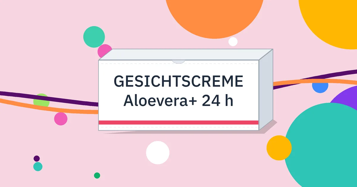 Symbolbild: Packung mit der Aufschrift GESICHTSCREME Aloevera+ 24 h (PZN 19688364) – Verfügbarkeit und Bezug in Apotheken in Frankfurt am Main