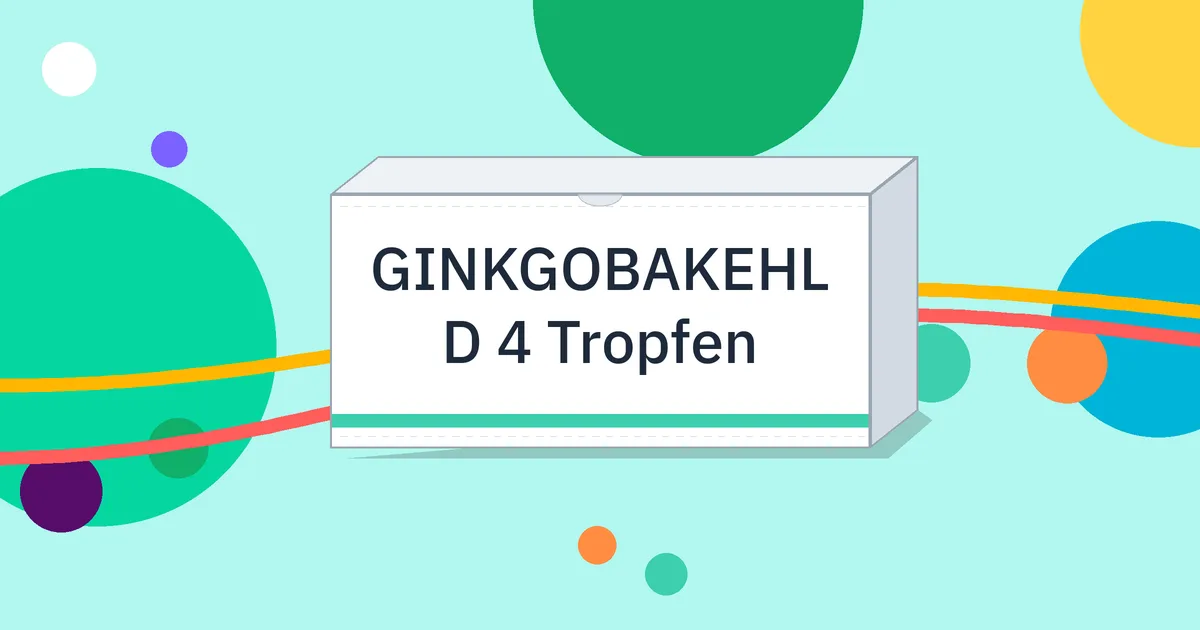 Symbolbild: Packung mit der Aufschrift GINKGOBAKEHL D 4 Tropfen (PZN 04113735) – Verfügbarkeit und Bezug in Apotheken in Frankfurt am Main