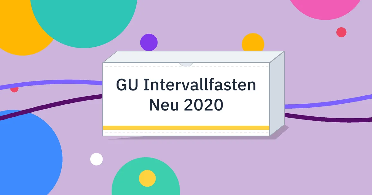 Symbolbild: Packung mit der Aufschrift GU Intervallfasten Neu 2020 (PZN 16336328) – Verfügbarkeit und Bezug in Apotheken in Frankfurt am Main