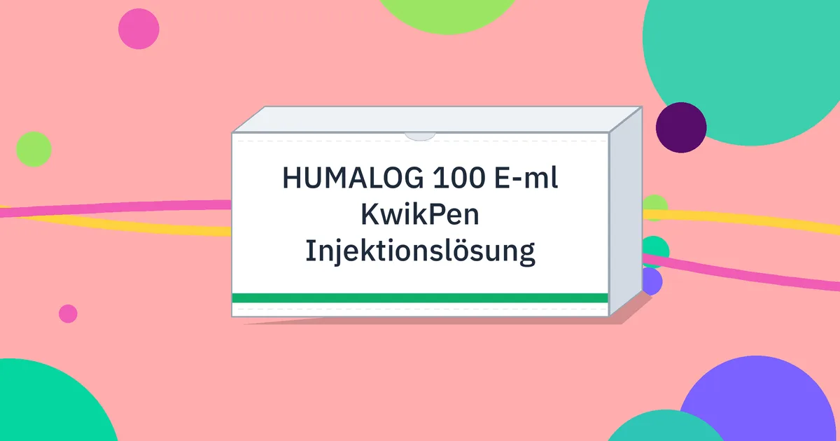 Symbolbild: Packung mit der Aufschrift HUMALOG 100 E-ml KwikPen Injektionslösung (PZN 06109809) – Verfügbarkeit und Bezug in Apotheken in Frankfurt am Main