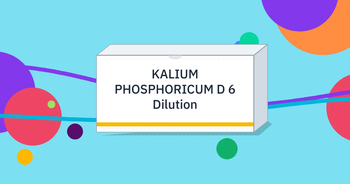 Symbolbild: Packung mit der Aufschrift KALIUM PHOSPHORICUM D 6 Dilution (PZN 02119113) – Verfügbarkeit und Bezug in Apotheken in Frankfurt am Main