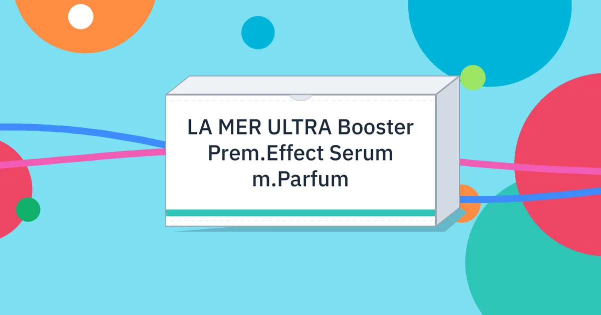Symbolbild: Packung mit der Aufschrift LA MER ULTRA Booster Prem.Effect Serum m.Parfum (PZN 19848342) – Verfügbarkeit und Bezug in Apotheken in Frankfurt am Main