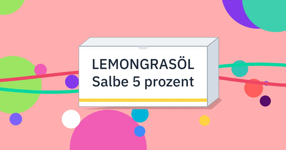 Symbolbild: Packung mit der Aufschrift LEMONGRASÖL Salbe 5 prozent (PZN 18180267) – Verfügbarkeit und Bezug in Apotheken in Frankfurt am Main