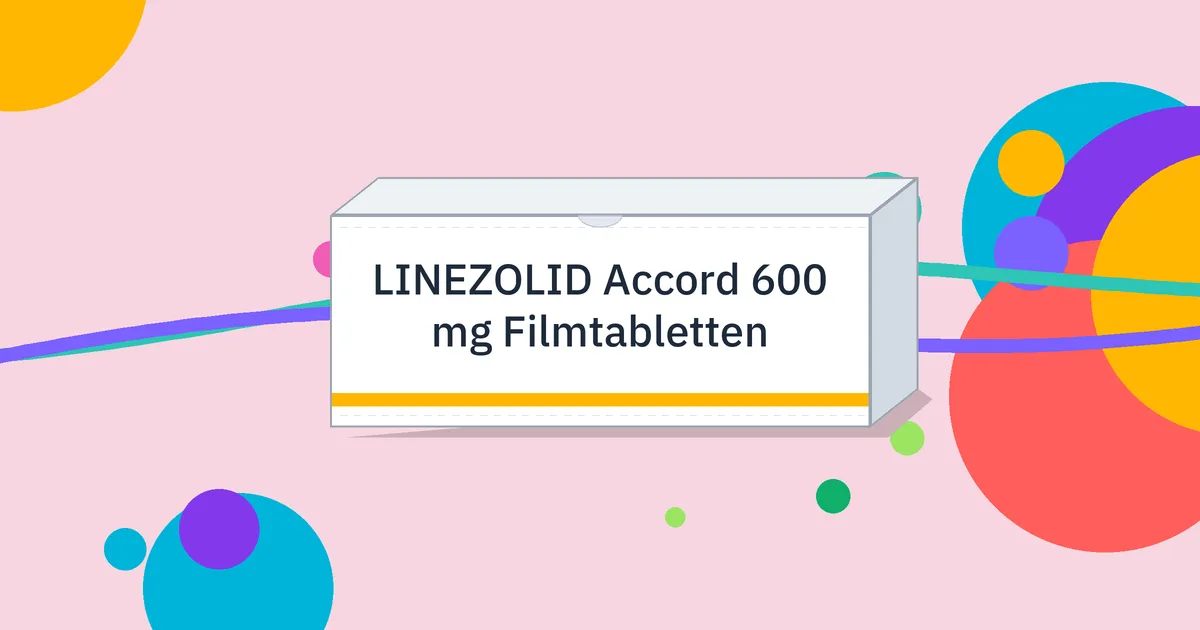 Symbolbild: Packung mit der Aufschrift LINEZOLID Accord 600 mg Filmtabletten (PZN 18042861) – Verfügbarkeit und Bezug in Apotheken in Frankfurt am Main