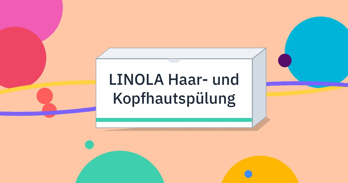 Symbolbild: Packung mit der Aufschrift LINOLA Haar- und Kopfhautspülung (PZN 18092528) – Verfügbarkeit und Bezug in Apotheken in Frankfurt am Main